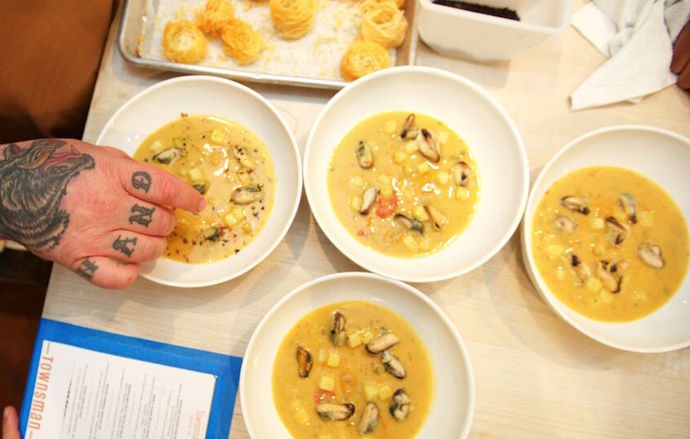 Mussels in Light Broth Recipe | #N##TAB##N##TAB#James Beard Foundation